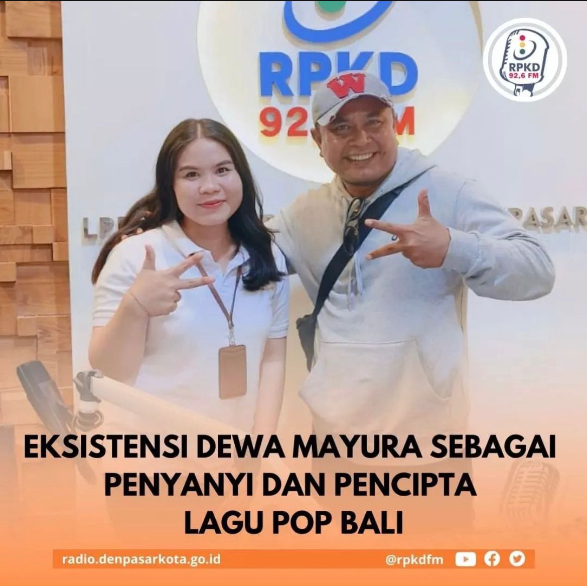 Eksistensi Dewa Mayura Sebagai Penyanyi Dan Pencipta Lagu Pop Bali ...